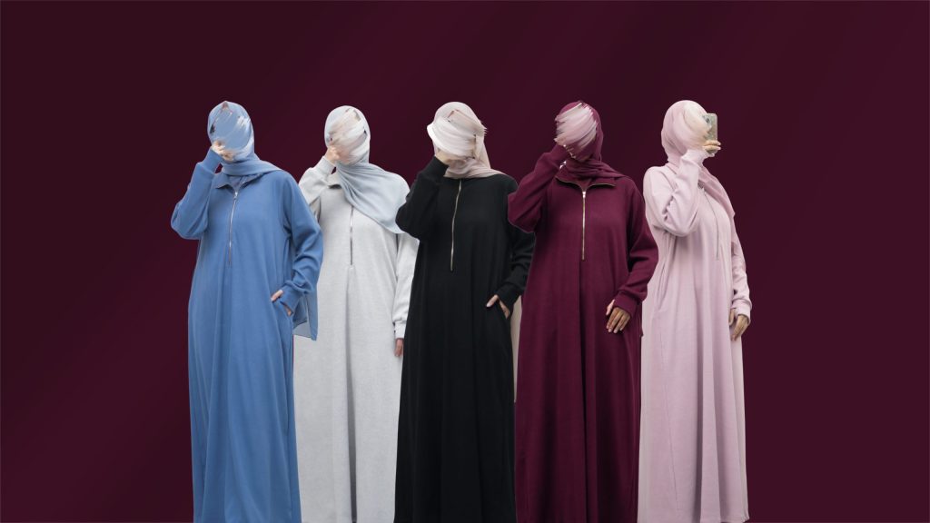 The Role of Instant Hijab in abaya dress - PINS & PEARLS